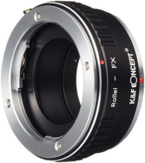 GetUSCart- K&F Concept Adapter for Rollei QBM Mount Lens to Fujifilm X ...