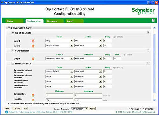 GetUSCart- apc by Schneider Electric AP9613 Relay I O Smartslot Card