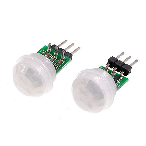 GetUSCart- Oiyagai 2pcs AM312 Mini Pyroelectric PIR Sensor Module ...
