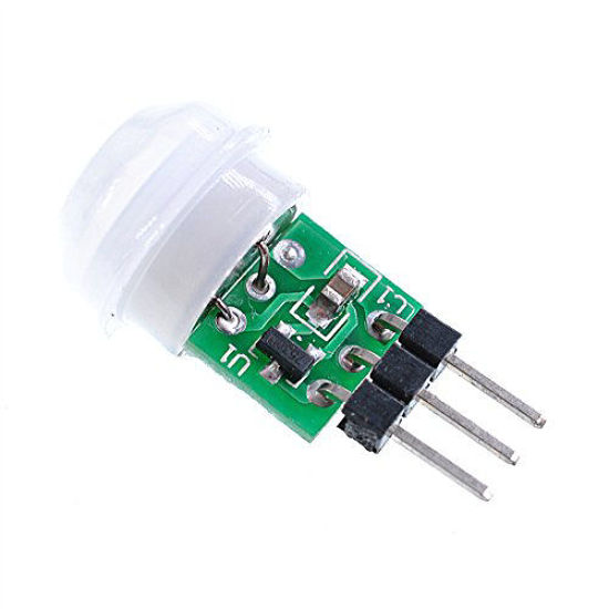 GetUSCart- Oiyagai 2pcs AM312 Mini Pyroelectric PIR Sensor Module ...