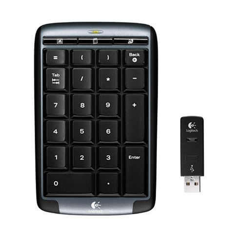 GetUSCart- Logitech Wireless Number Pad for Notebooks