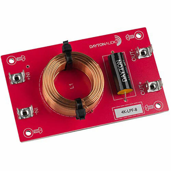 GetUSCart- Dayton Audio 4k-LPF-8 Low Pass Speaker Crossover 4,000 Hz 12 ...