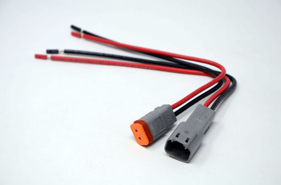 GetUSCart- Deutsch DT 2-pin Pigtail Kit, 16AWG NMMA ABYC USCD Certified ...