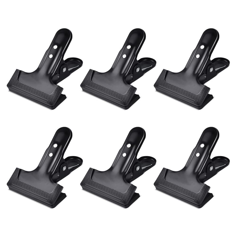 GetUSCart- Backdrop Spring Clamps 6 Pack Large Heavy Duty Photography ...