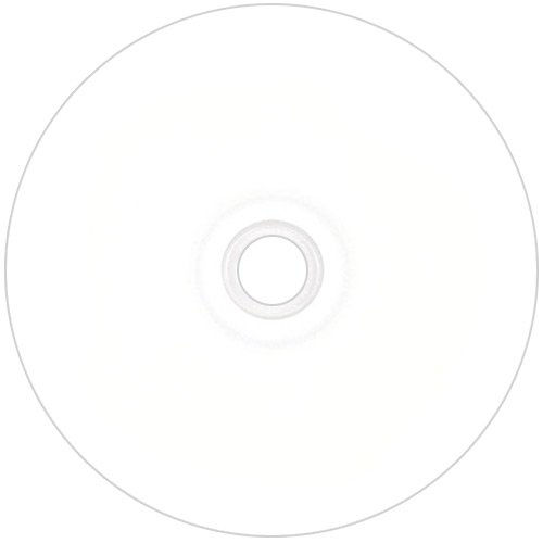 GetUSCart- PlexDisc 632-210 16x 4.7GB White Inkjet Hub Printable DVD-R ...