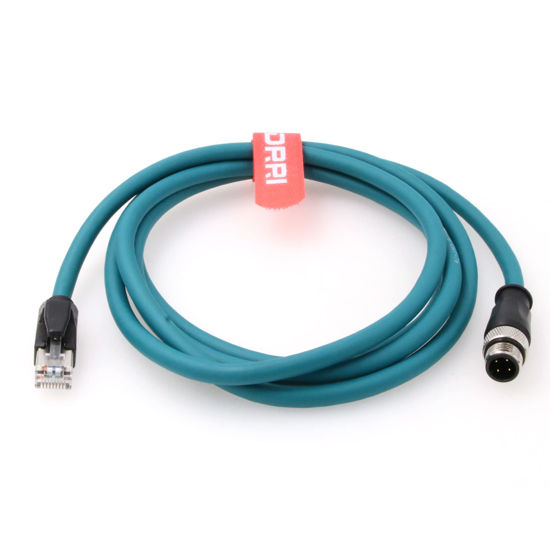 GetUSCart- DRRI M12 4pin D-Code Male to RJ45 Ethernet Connector CAT5 ...