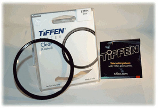 GetUSCart- Tiffen clear glass lens filter protector Coated 82mm