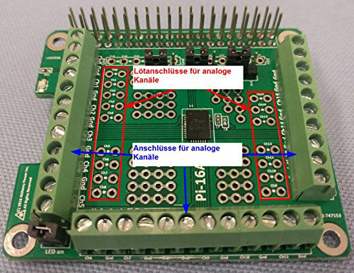 GetUSCart- Alchemy Power Inc. Pi-16ADC. 16 Channel, 16 bit Analog to ...