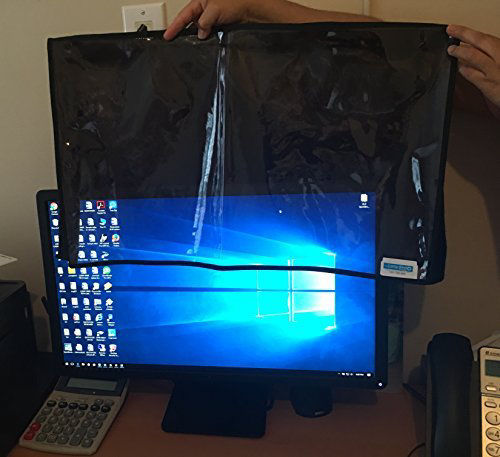 GetUSCart- Comp Bind Technology Monitor Cover Clear Transparent for ...