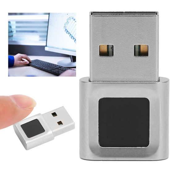GetUSCart- USB Fingerprint Key Reader, Hello Fingerprint Scanner, 360 ...