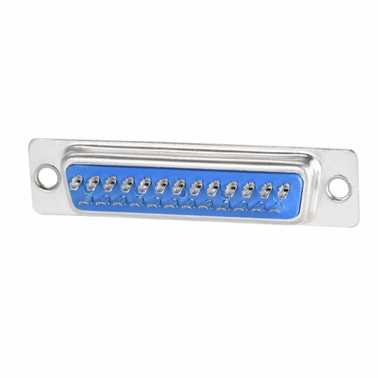 GetUSCart- uxcell D-sub Connector Male Plug 25-pin 2-Row Port Terminal ...