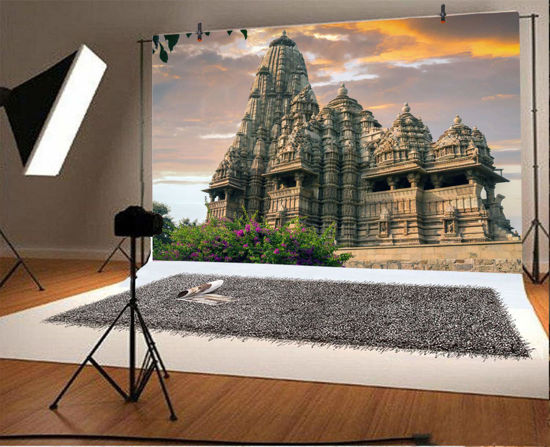 GetUSCart- Leyiyi 7x5ft Photography Background Kandariya Mahadeva ...