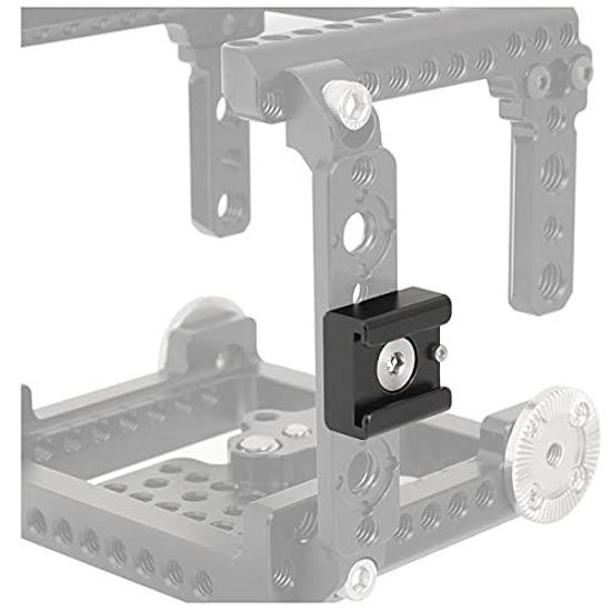 Cold Shoe Mount Double Sided Flash Shoe Mount Dual Metal Camera Cold ...