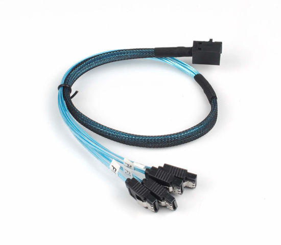 GetUSCart- Internal Mini SAS to SATA Cable, SFF-8643 to SATA Forward ...