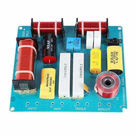 GetUSCart- Speaker Crossover, Passive Crossover Frequency Divider 3 Way ...