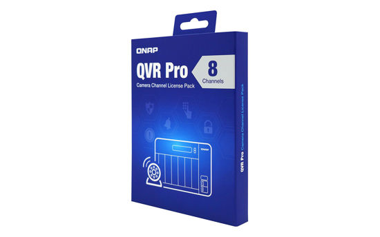 GetUSCart- QNAP LIC-SW-QVRPRO-8CH 8 Channel license (QVR Pro Gold is ...