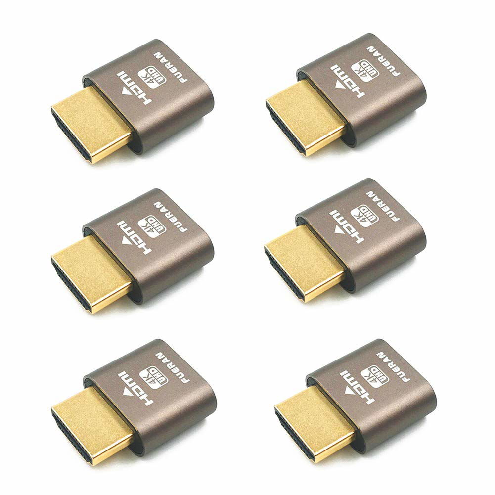 GetUSCart- FUERAN HDMI Dummy Plug Headless Ghost Display Emulator （Fit ...