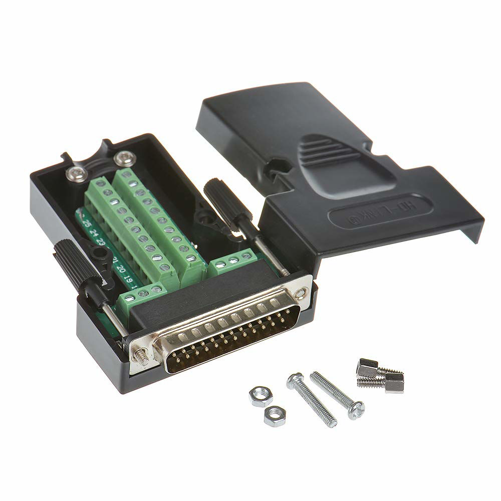 GetUSCart- ANMBEST 1PCS DB25 Solderless RS232 D-SUB Serial to 25-pin ...