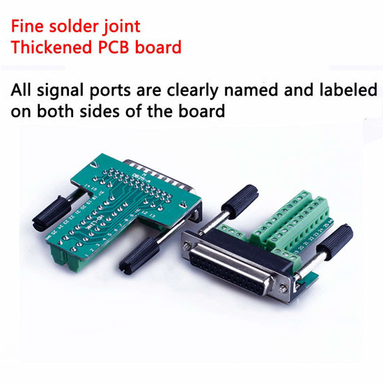 GetUSCart- ANMBEST 1PCS DB25 Solderless RS232 D-SUB Serial to 25-pin ...