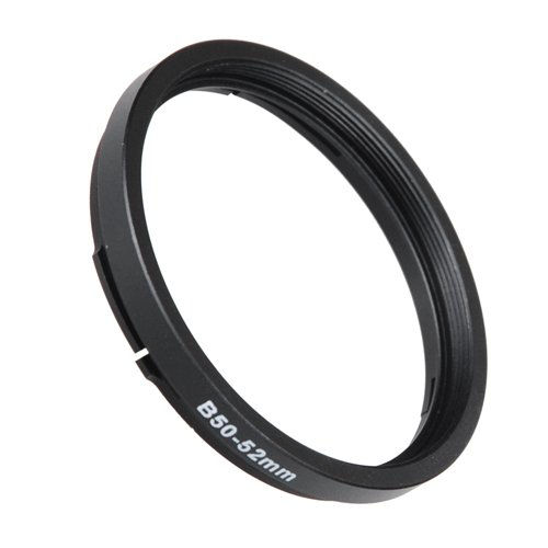 GetUSCart- Fotodiox Bayonet 50 B50-52mm Step Up Filter Adapter Ring for ...