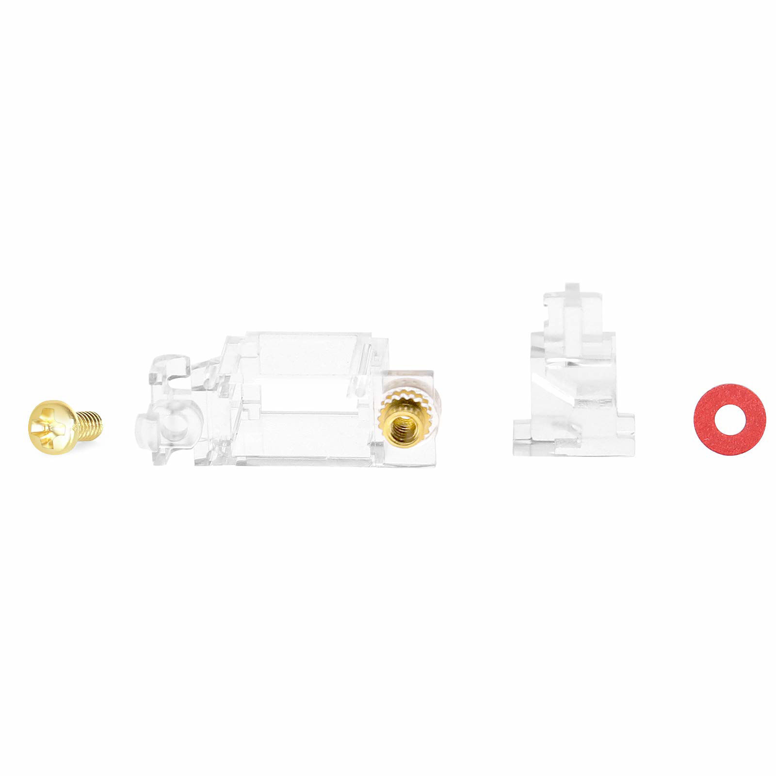 GetUSCart- DUROCK V2 Screw-in Stabilizers, 7U, 6.25U, 2U Clear PCB ...