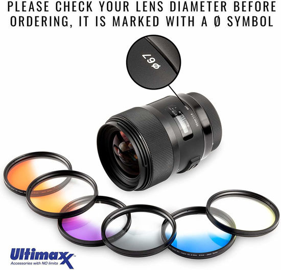GetUSCart- Ultimaxx 58MM Complete Lens Filter Accessory Kit with 58MM 2 ...