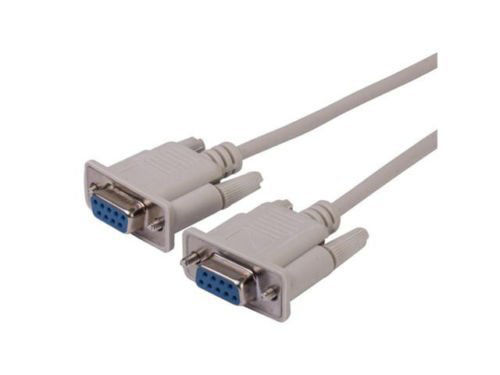 GetUSCart- AYA 10Ft (10 Feet) DB9 Female to Female (DB9F/DB9F) Serial Null Modem Cable