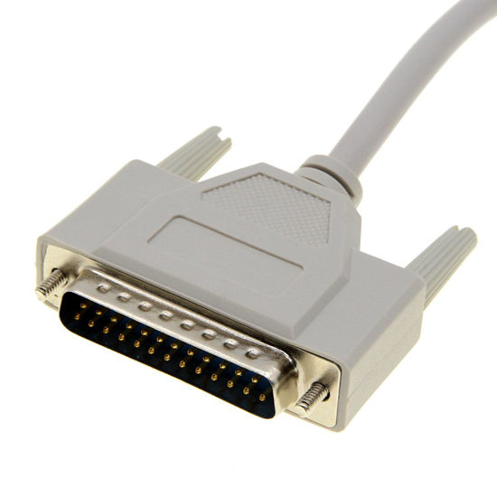 GetUSCart- YXQ 3Pcs 10Ft DB25 Male to Female Serial Cable 25-Pin ...