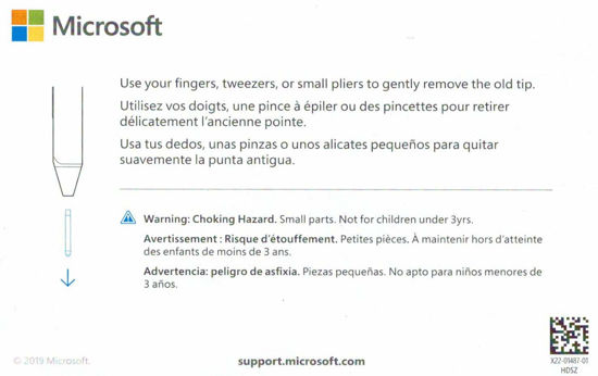 GetUSCart- Microsoft Surface Pen Tips Replacement Kit (Original HB Type ...