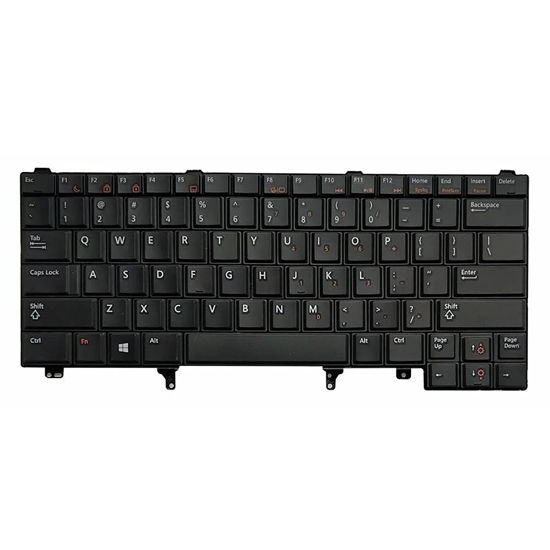GetUSCart- Laptop Replacement Keyboard for Without Backlit Dell ...