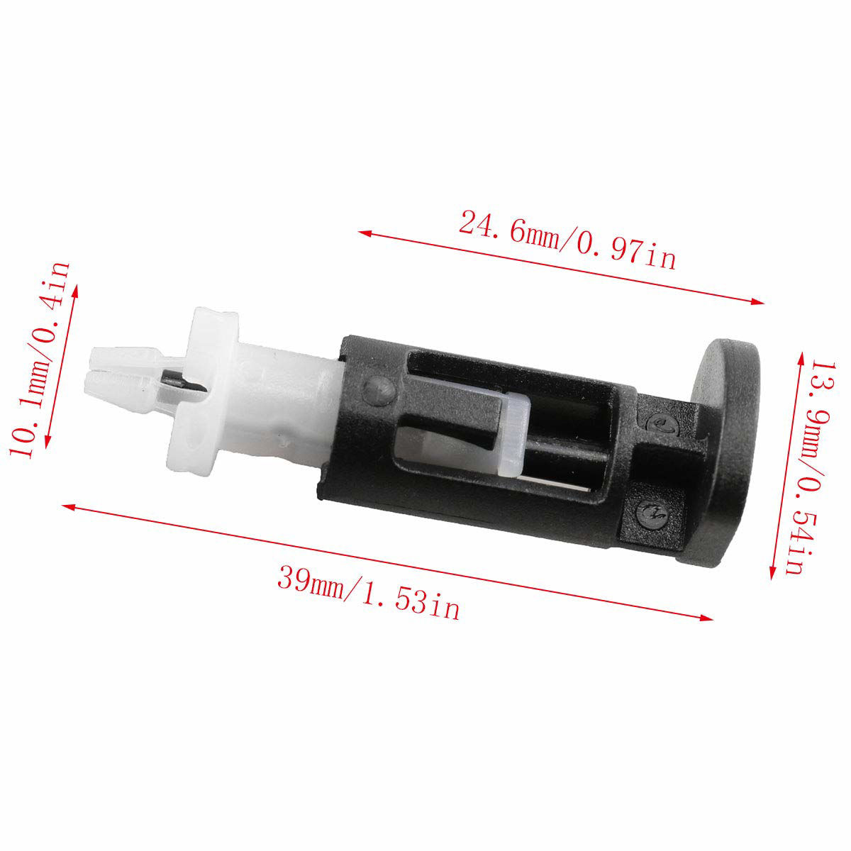 GetUSCart- E-outstanding Heatsink Mount Pin 8PCS Plastic Fastener ...