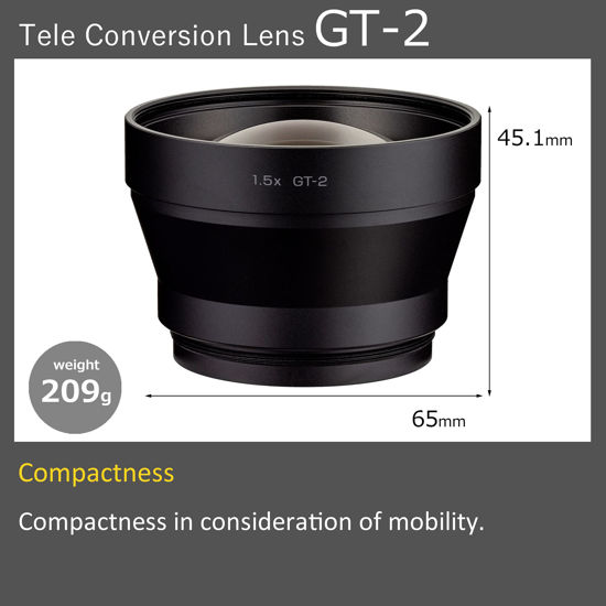GetUSCart- Ricoh Teleconversion Lens GT-2 [Compatible with RICOH GR ...