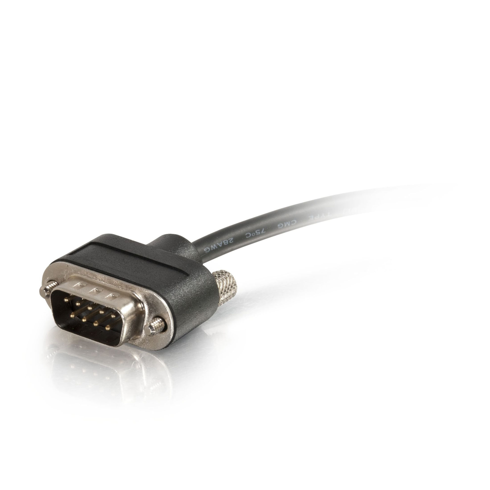 GetUSCart- C2G 52184 Serial RS232 DB9 Null Modem Cable with Low Profile ...