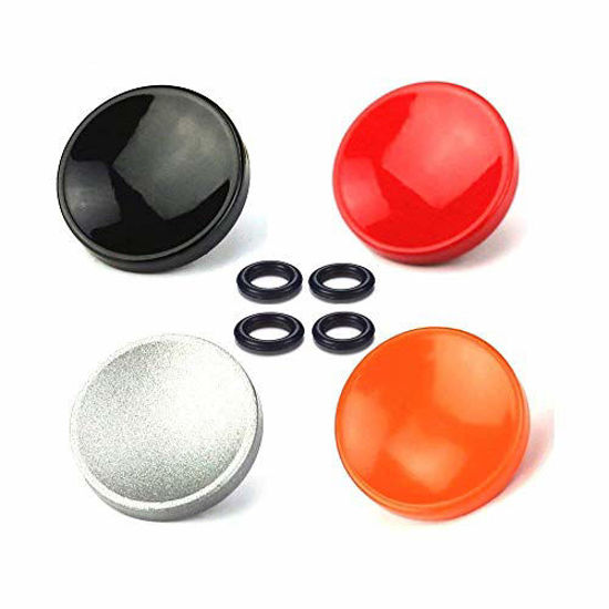 GetUSCart- LXH 4 Pack (Red+Silver+Black+Orange) Soft Shutter Release ...