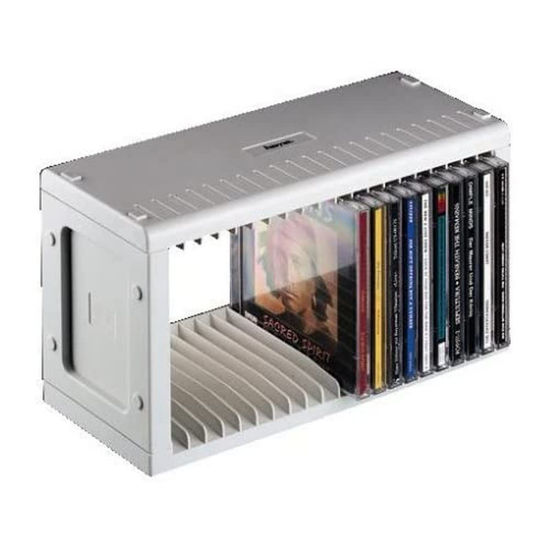 GetUSCart- Hama 20 CD Rack, Grey