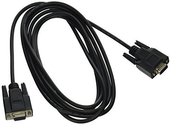 GetUSCart- C2G 52039 DB9 F/F Serial RS232 Null Modem Cable, Black (10 Feet, 3.04 Meters)