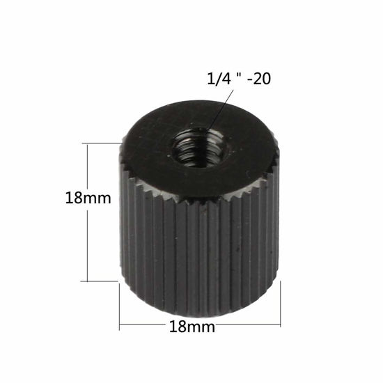 GetUSCart- CAMVATE 1/4"-20 Female Screw Double Thread Adapter for ...