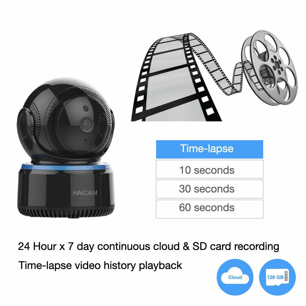 GetUSCart- HAICAM End-to-End Encryption Security Camera - E23