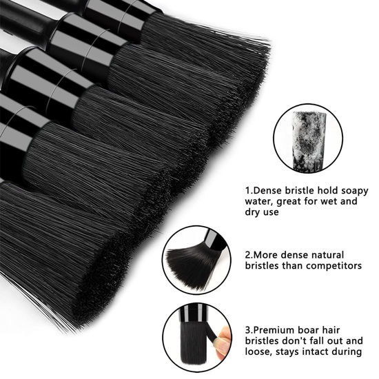 GetUSCart- HMPLL 9pcs Auto Car Detailing Brush Set Car Interior ...