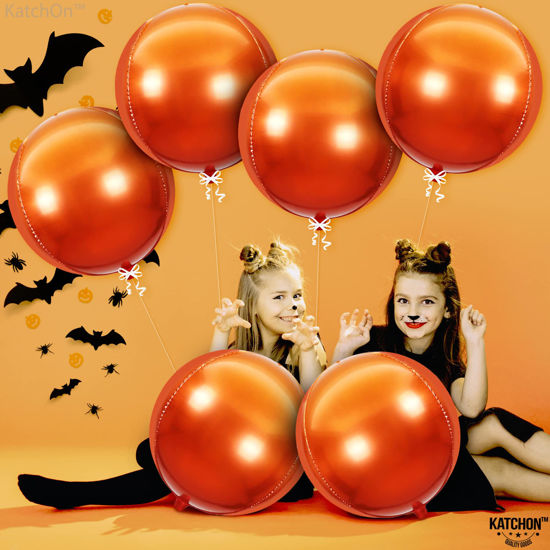 GetUSCart- KatchOn, Burnt Orange Balloons, 22 Inch - Pack of 6 ...