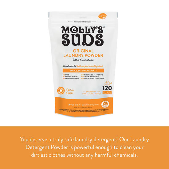 GetUSCart- Molly's Suds Original Laundry Detergent Powder | Natural ...