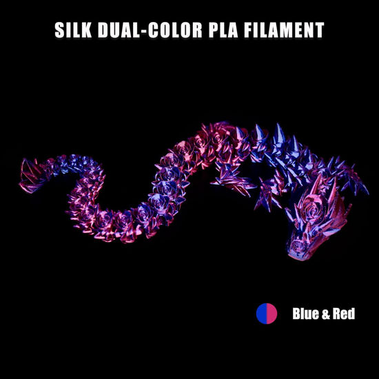 GetUSCart- OVV3D PLA Filament 1.75mm, Silk PLA Dual Color 3D Printer ...