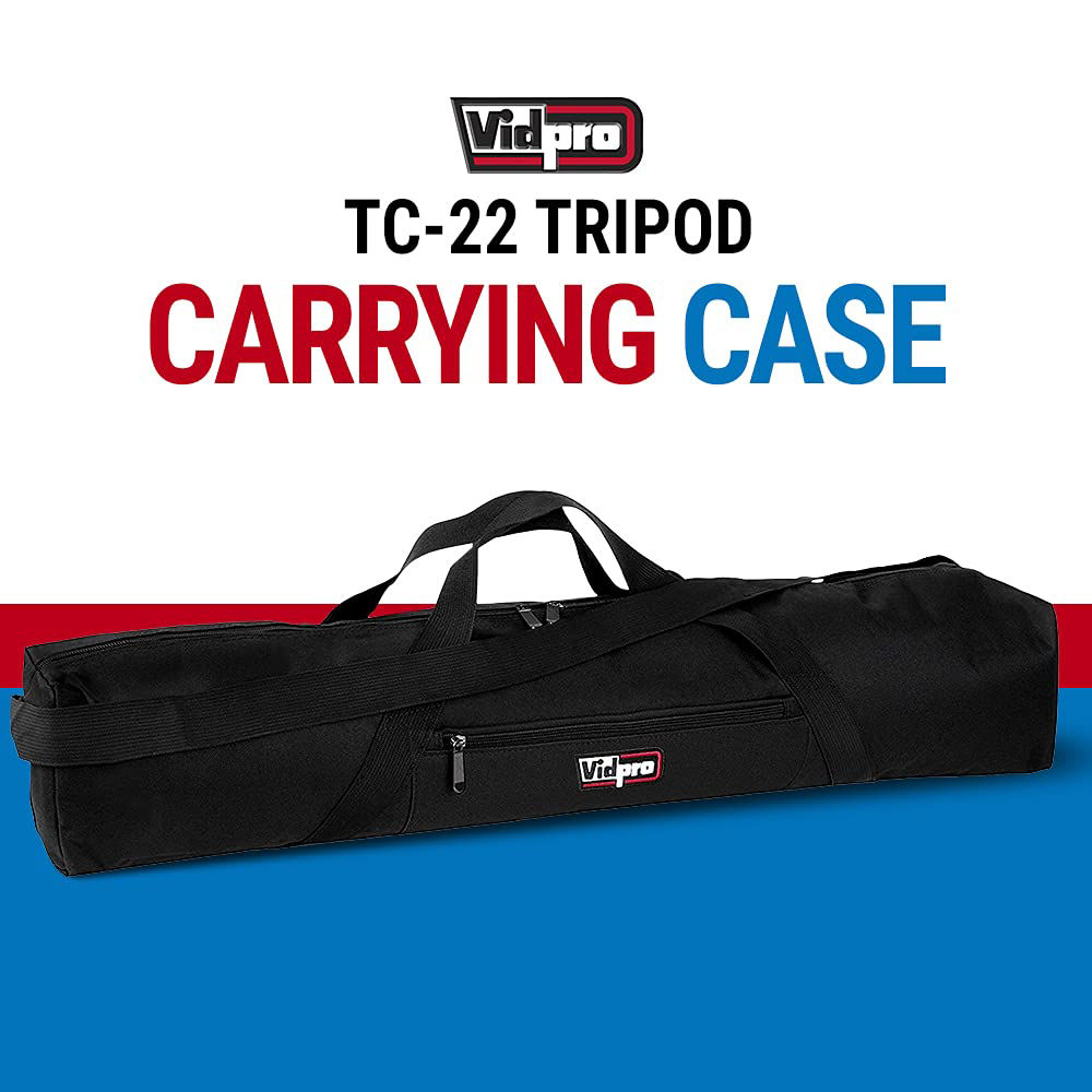 GetUSCart- VidPro TC-22 Zippered Carrying Case 22" Long with Shoulder ...