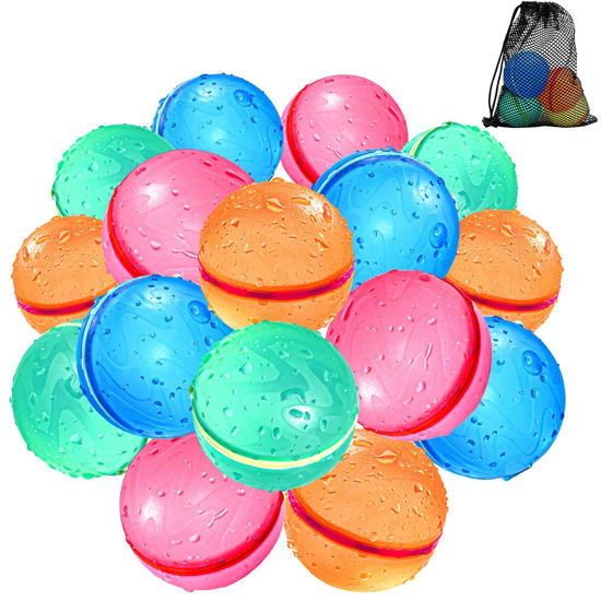 GetUSCart- SOPPYCID Reusable Water Bomb balloons, Magnetic Refillable ...