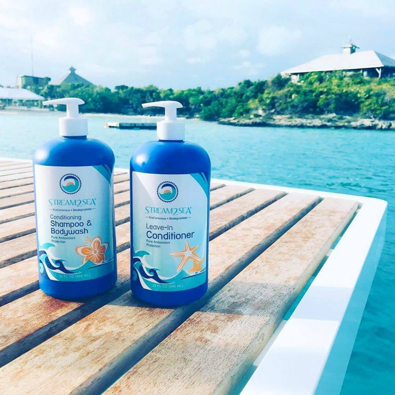 GetUSCart- STREAM 2 SEA Leave In Conditioner Reef Safe Hair Conditioner ...