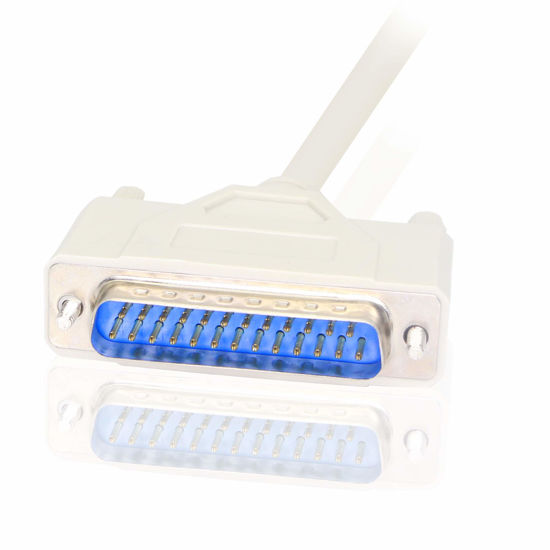 GetUSCart- 4.5 Feet DB25 Male to Male Parallel Printer Cable YOUCHENG ...