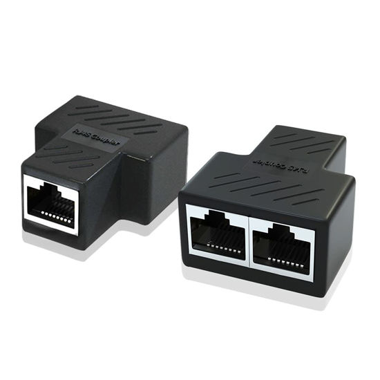 GetUSCart- Ethernet Splitter, RJ45 Splitter Adapter LAN Network ...