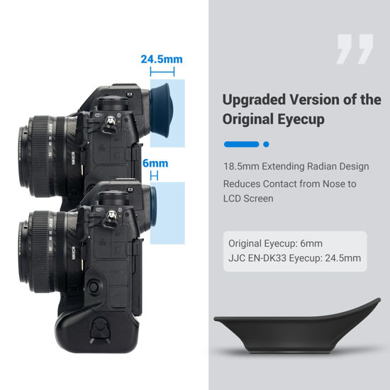 GetUSCart- [Updated Version] Z9 Z8 Eye Cup Eyepiece, Camera Viewfinder Eyecup for Nikon Z8 Z9 ...