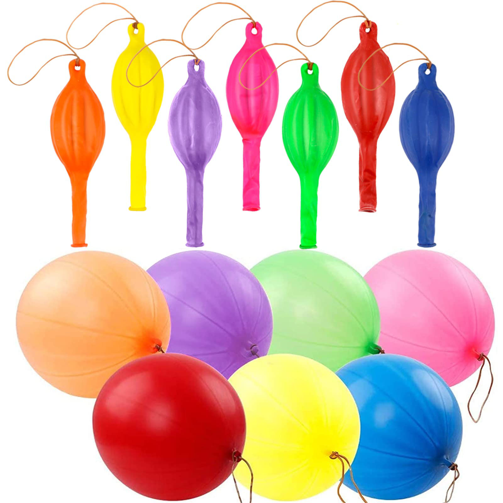 GetUSCart- RUBFAC 36 Punch Balloons Punching Balloon Heavy Duty Party ...
