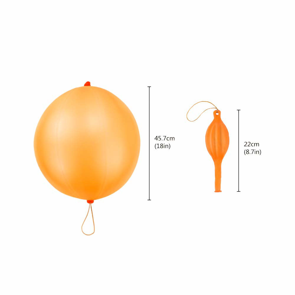 GetUSCart- RUBFAC 36 Punch Balloons Punching Balloon Heavy Duty Party ...
